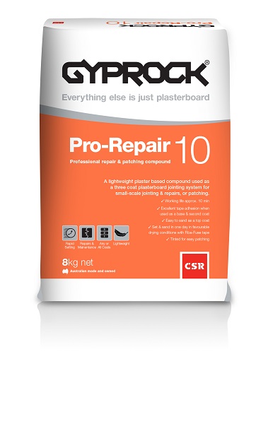 CSR Gyprock launches Pro-Repair 10 - Building Connection